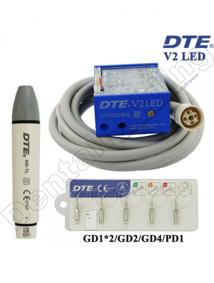 dhcentrum > DTE V2 LED- moduł skalera do zabudowy 5 tipów typ Satelec